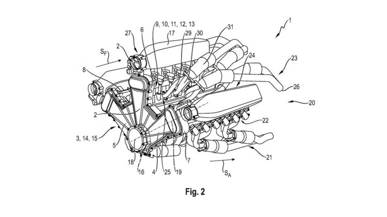 Porsche’s Tri-Turbo W-18 Engine Patent Is Wild, Ambitious, and So Very ...