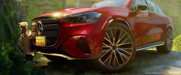 Mercedes-Benz and Sony Pictures Animation Team Up for GOAT Film With ...